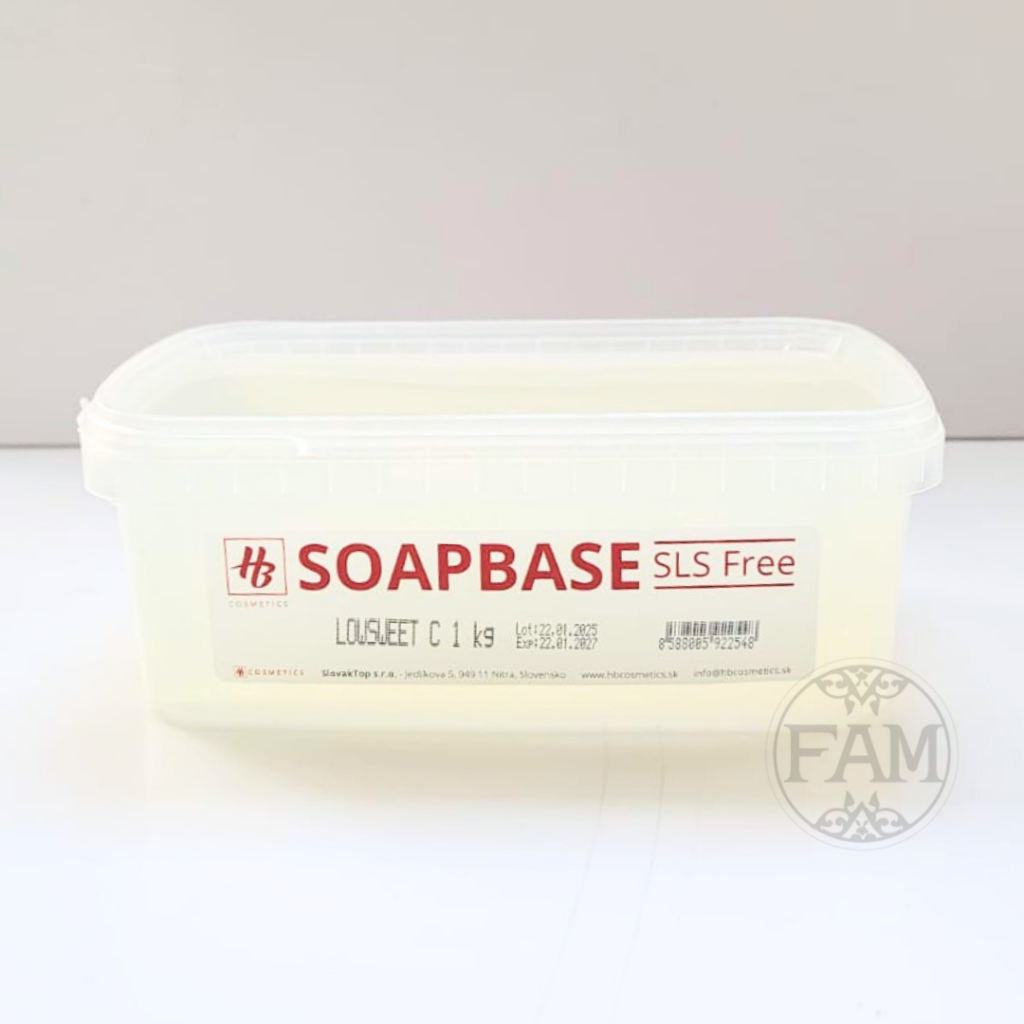 一公斤裝高抗汗透明皂基 HB SOAP BASE【透明／白色】 - 手工淘